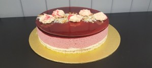 Cherry and White Chocolate Entremet | I Heart Patisserie
